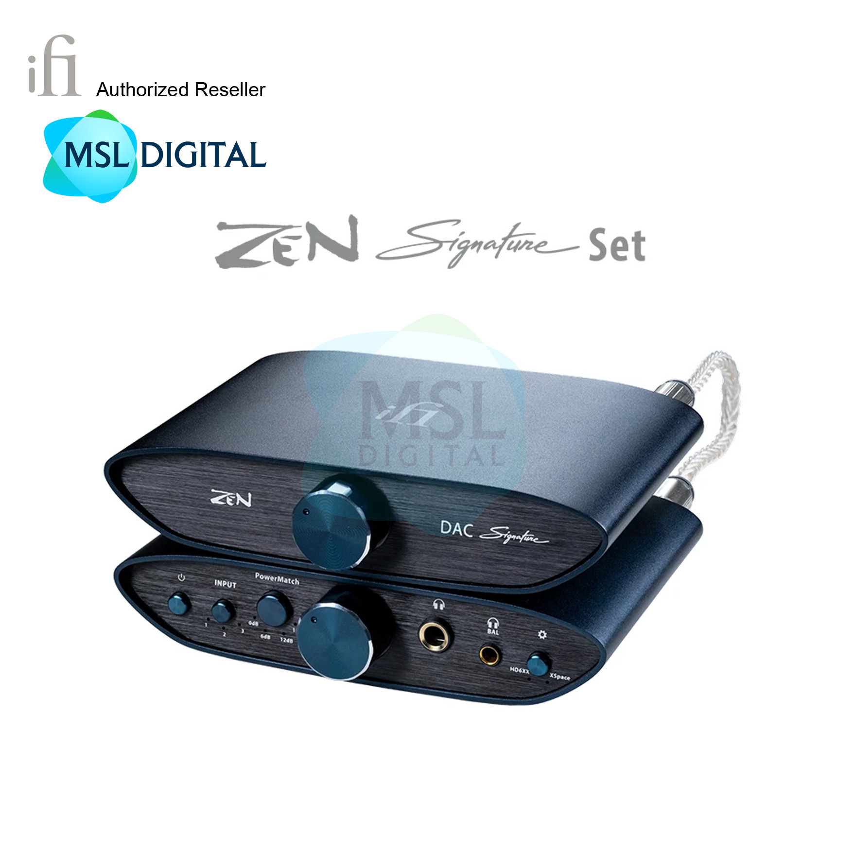 iFi Audio ZEN SIGNATURE Bundle Zen DAC + Zen CAN 6XX + 4.4MM CABLE - MSL Digital Online Store