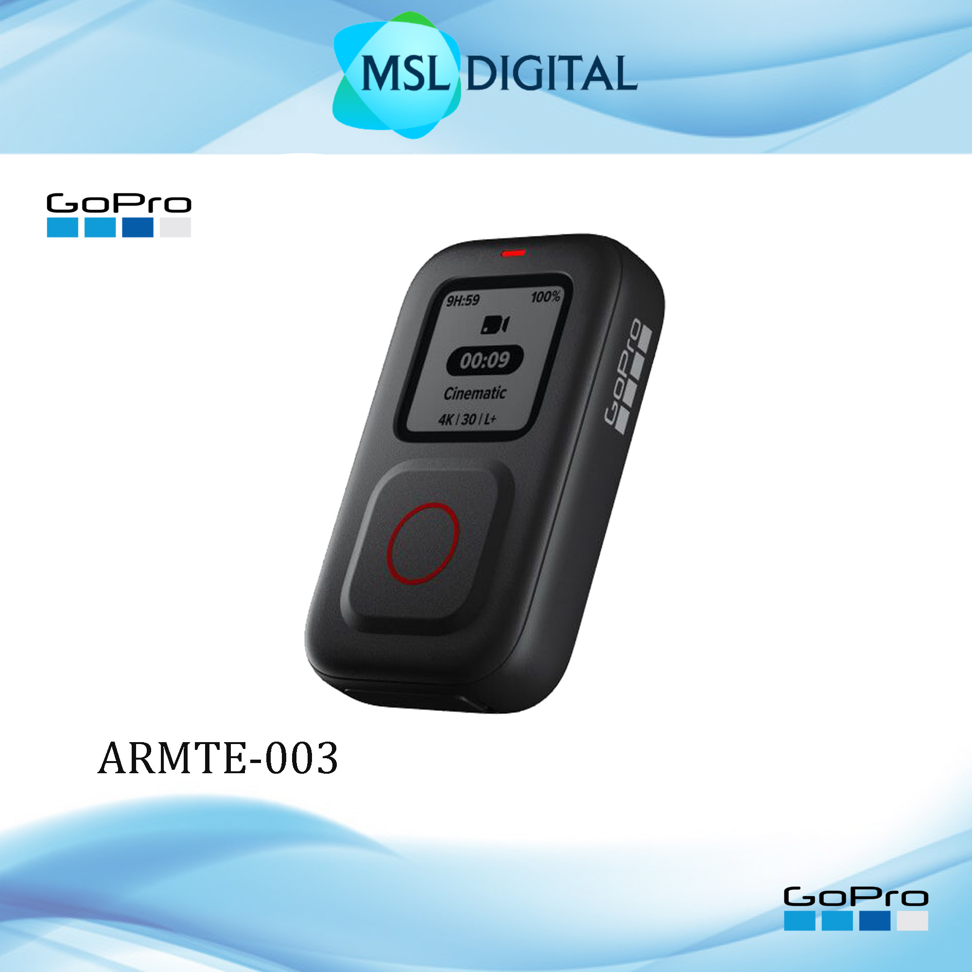 GoPro The Remote ARMTE-003 for HERO9 Black | HERO8 Black | MAX - MSL ...