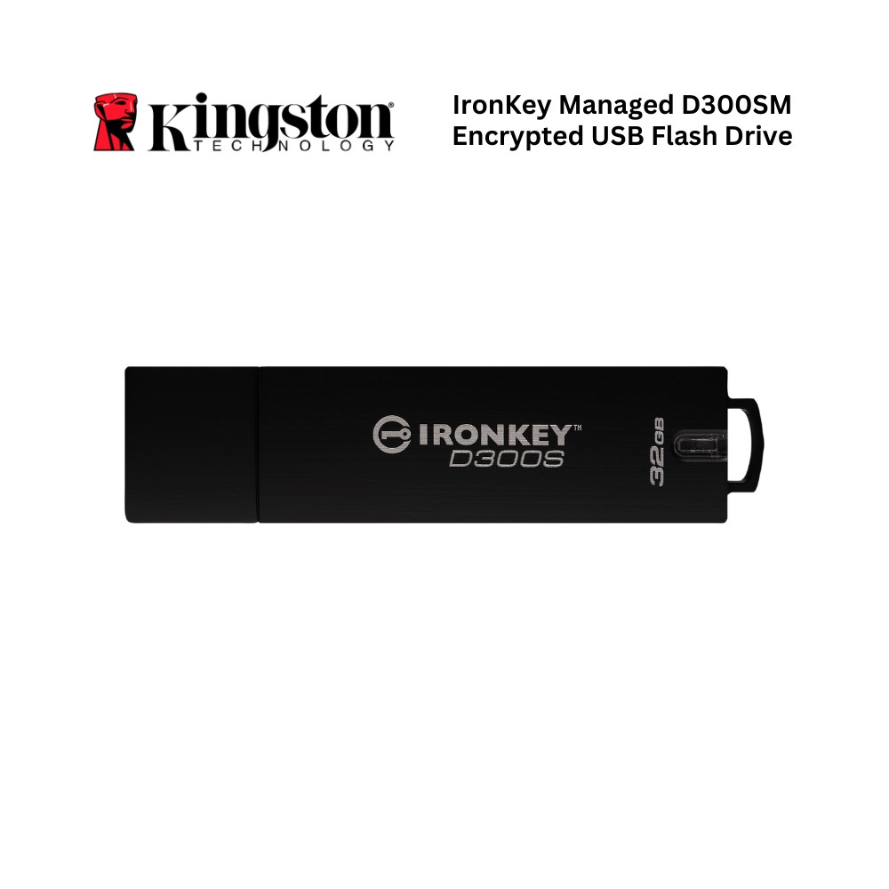 [Pre-Order 1 Week] Kingston IronKey Managed D300SM Encrypted USB Flash ...