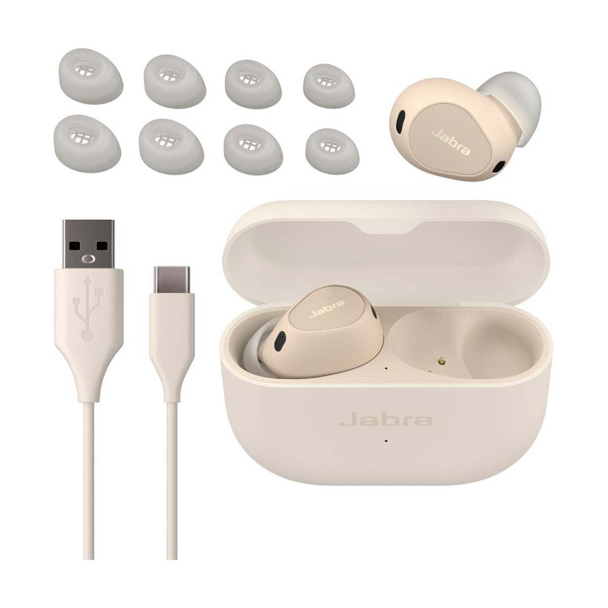 Jabra Elite 10 True Wireless Earbuds Advanced Active Noise Cancelling | Dolby Atmos Surround ...