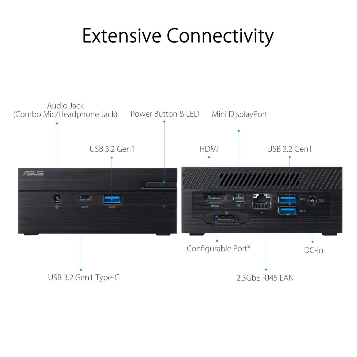 ASUS Mini PC PN41-S1 Ultracompact computer with 11th Gen Intel CPU ...