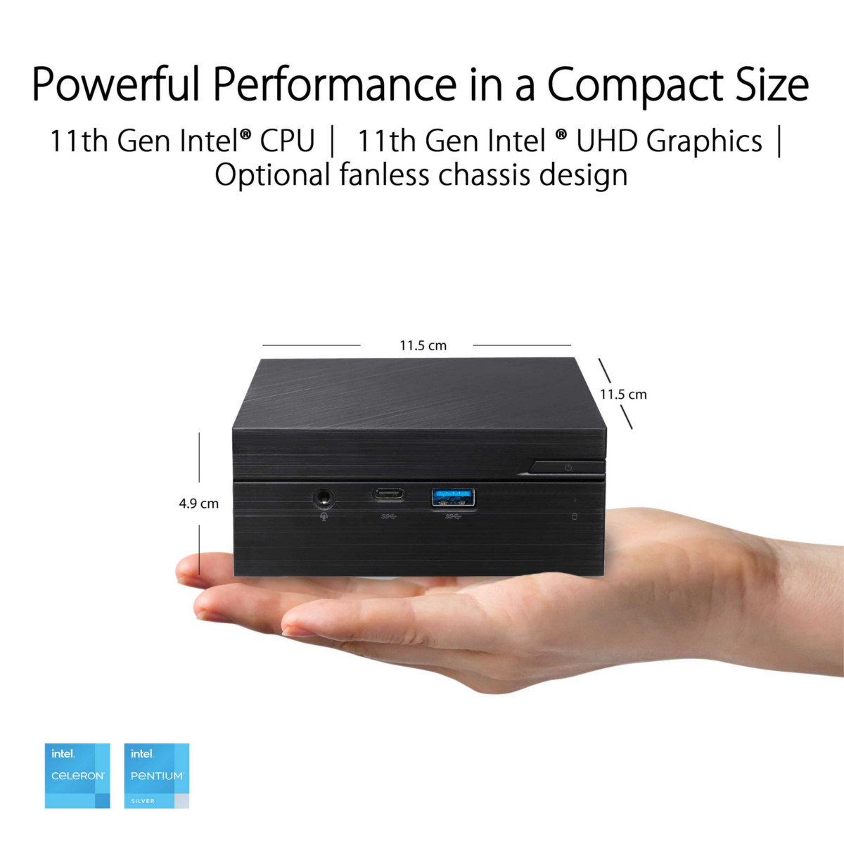 ASUS Mini PC PN41-S1 Ultracompact computer with 11th Gen Intel CPU ...