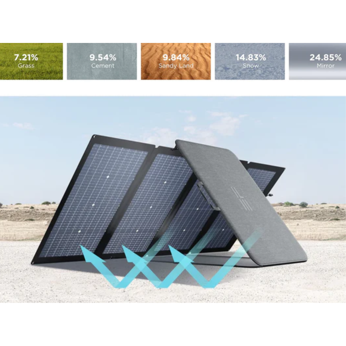 EcoFlow 220W Bifacial Solar Panel , IP68-Rated Water Resistant - MSL ...