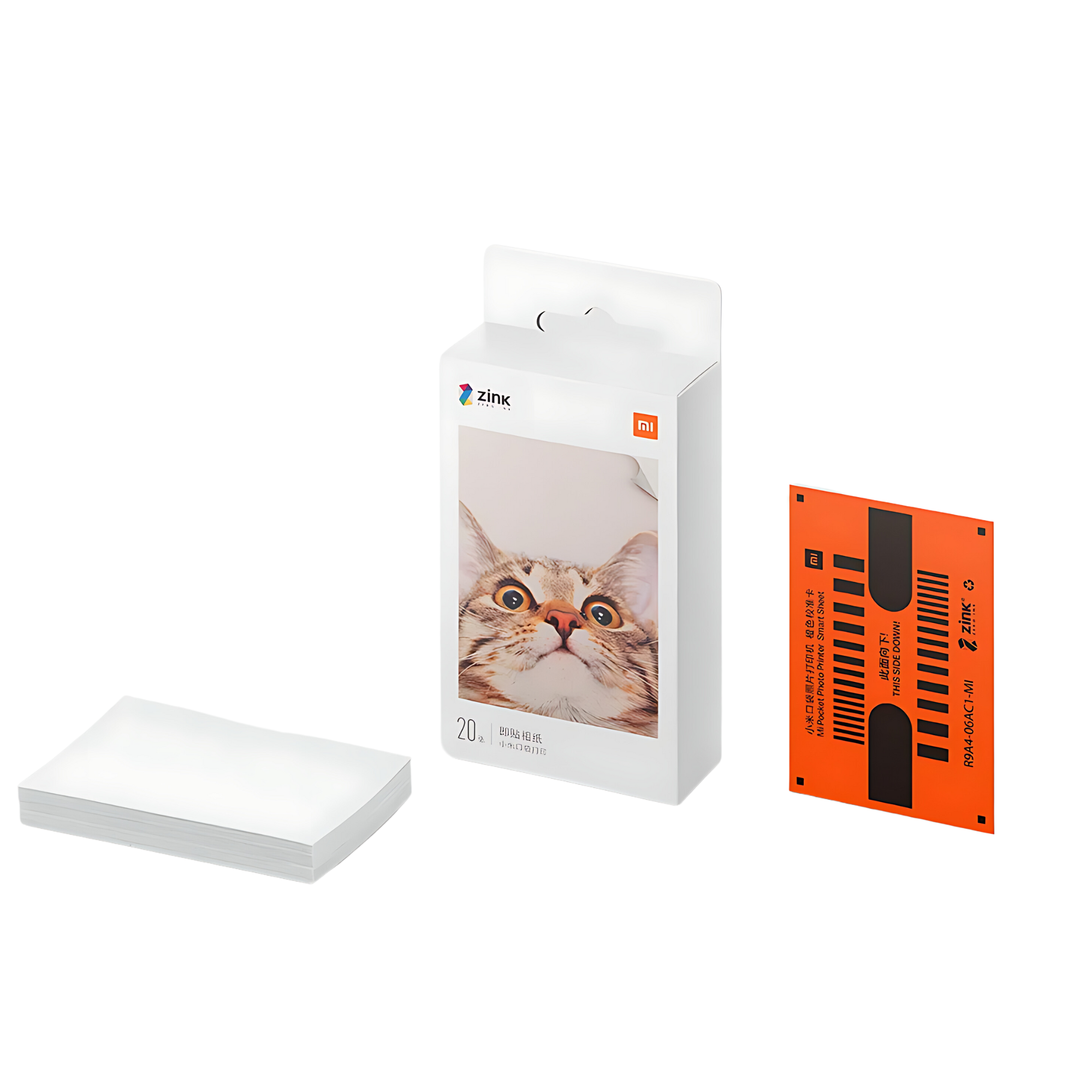 XiaoMi Mi Portable Photo Printer Paper , 2x3-inch (20-sheets) - MSL ...