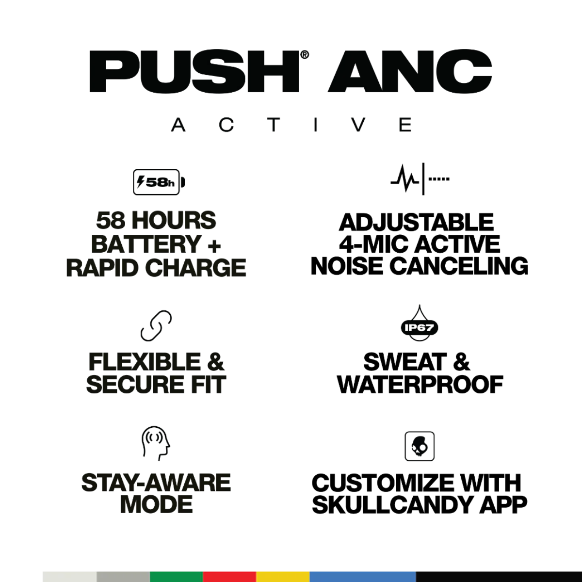 Skullcandy Push® Play Active True Wireless Earbuds - MSL Digital Online ...