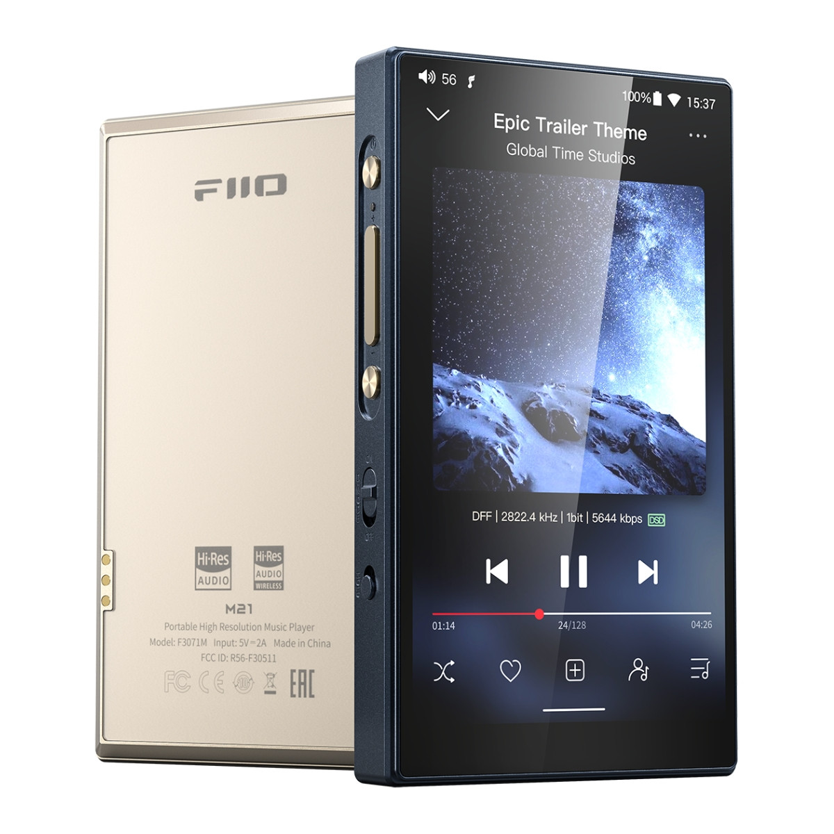 FiiO M21 Portable High-Res Lossless Music Player | Quad DAC Setup | Snapdragon 680 + Android 13 ...