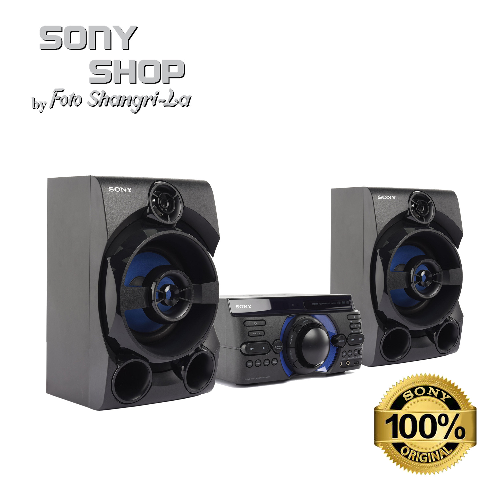 SONY MHC-M40D HIGH POWER AUDIO SYSTEM WITH DVD – SONY MALAYSIA WARRANTY ...