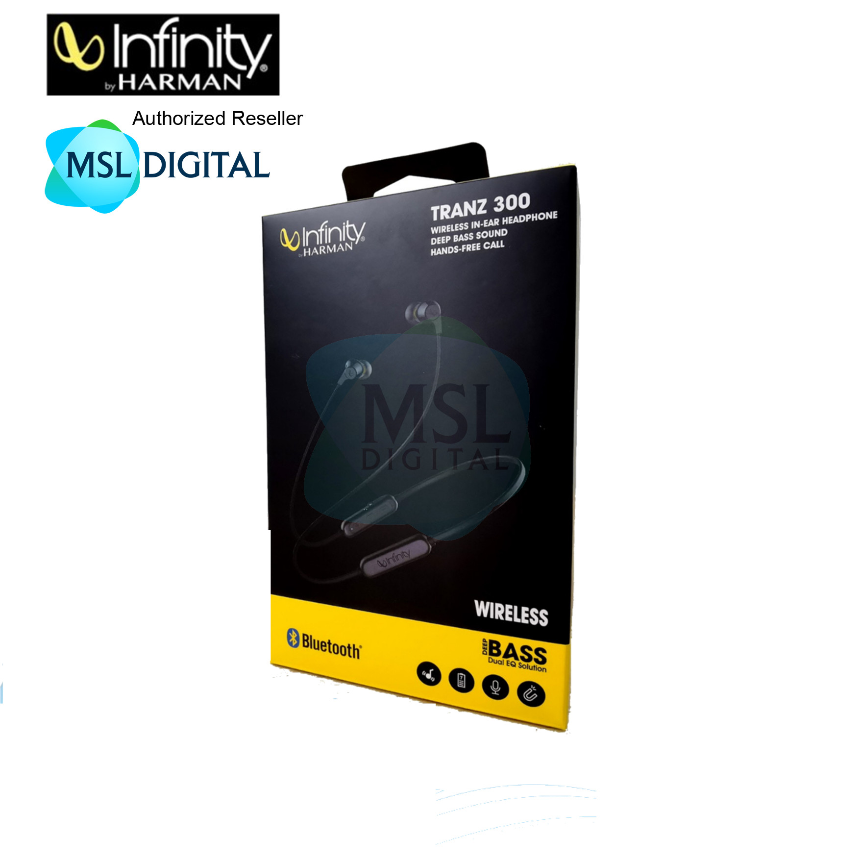 Infinity Tranz 300 In-Ear Wireless Headphones - MSL Digital Online Store