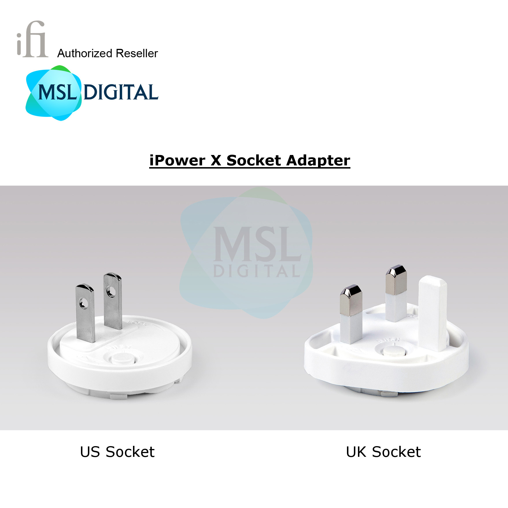 iFi Socket Adapter For iPower X - MSL Digital Online Store