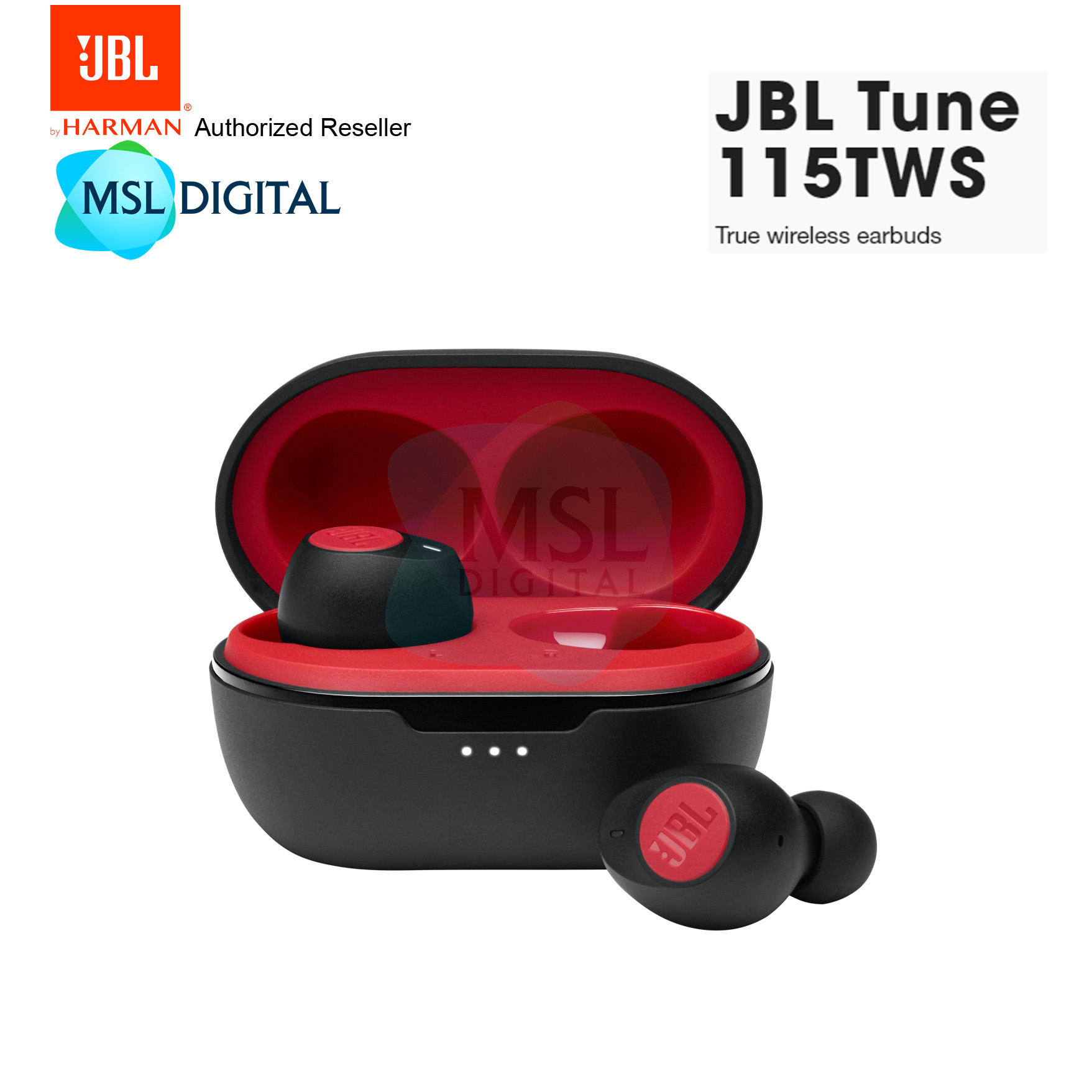 JBL Tune 115TWS True Wireless Earbuds - MSL Digital Online Store