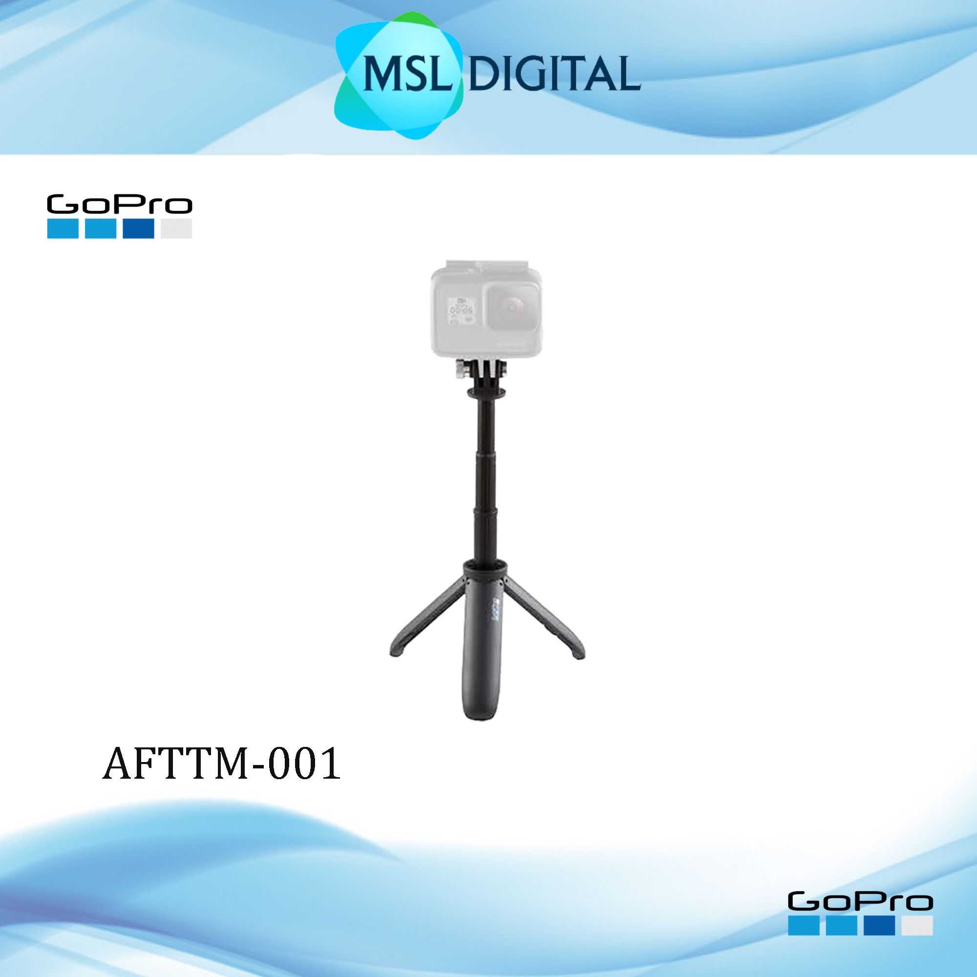 GOPRO SHORTY AFTTM-001 (MINI EXTENSION POLE + TRIPOD) (GOPRO OFFICIAL ...