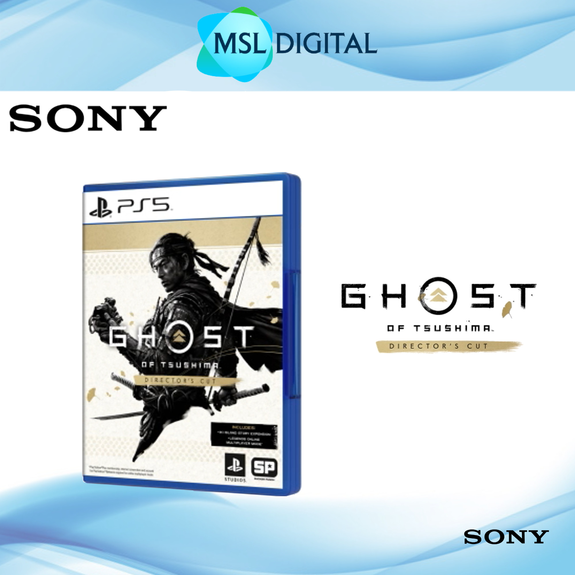 Sony PS5 Game Playstation 5 - Ghost Of Tsushima [Director's Cut] - MSL ...