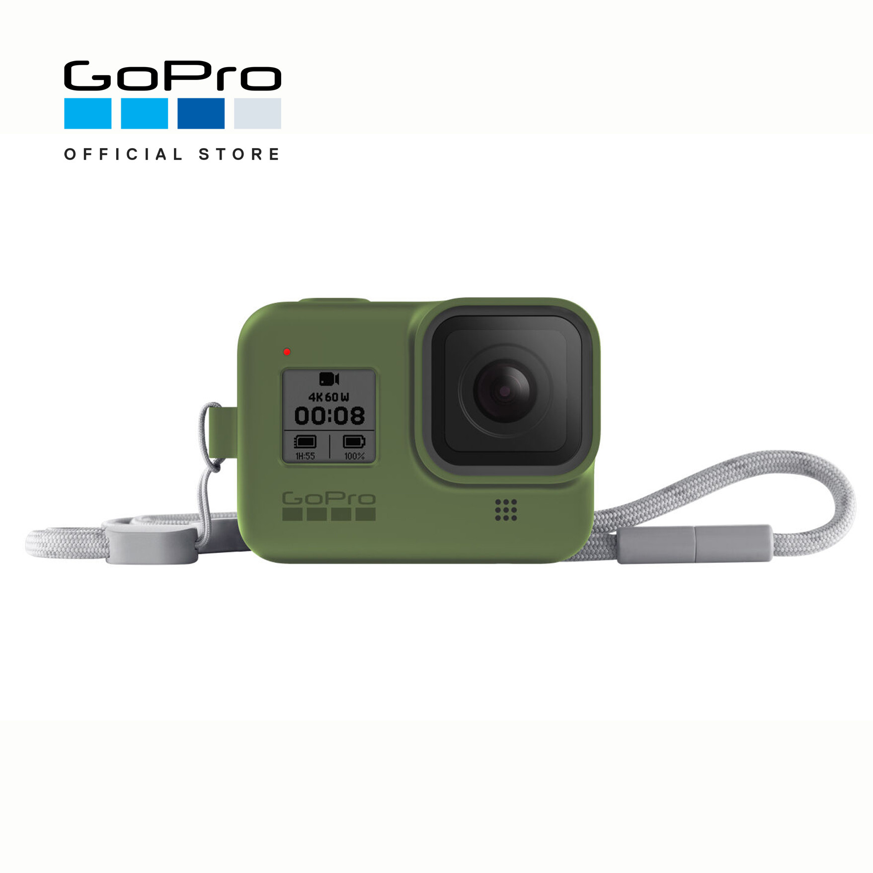 GoPro Silicone Sleeve and Adjustable Lanyard Kit for GoPro HERO8 - MSL ...