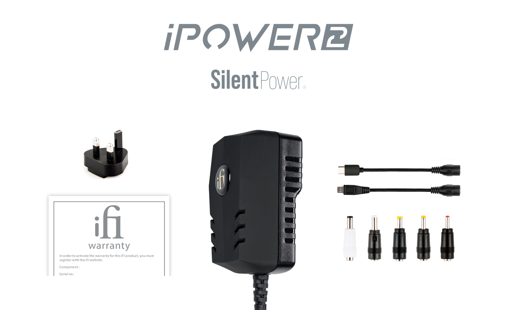 iFi iPower 2 / iPower+ SilentPower Low Noise DC Power Supply Active ...