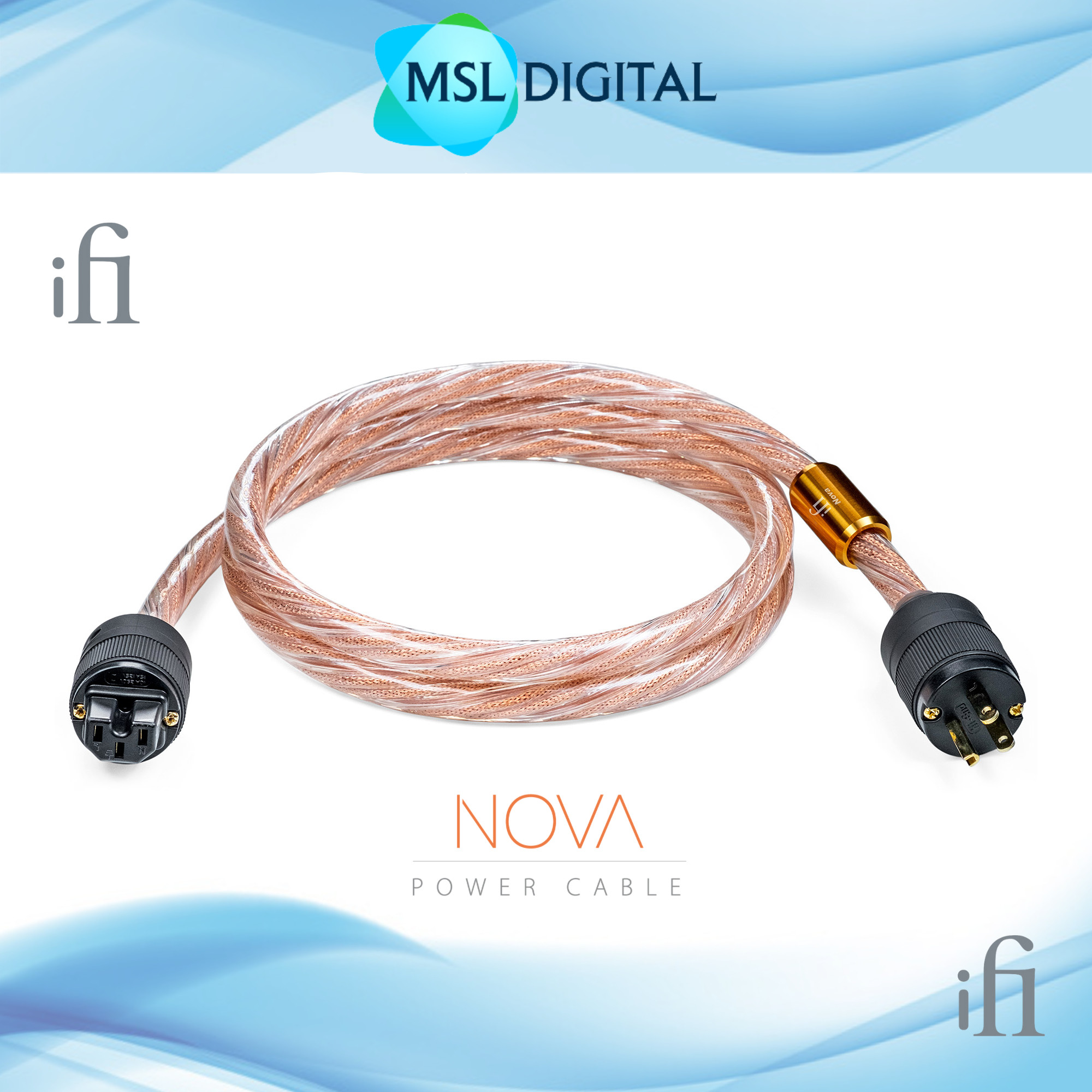 iFi Audio Nova Power Cable - MSL Digital Online Store