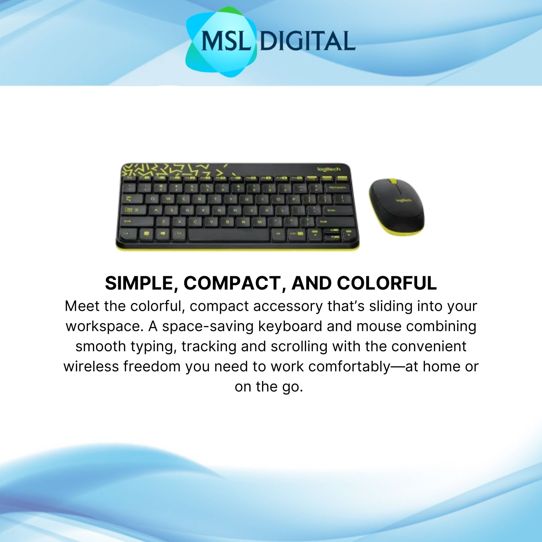 Logitech MK240 nano wireless keyboard and mouse combo - MSL Digital ...