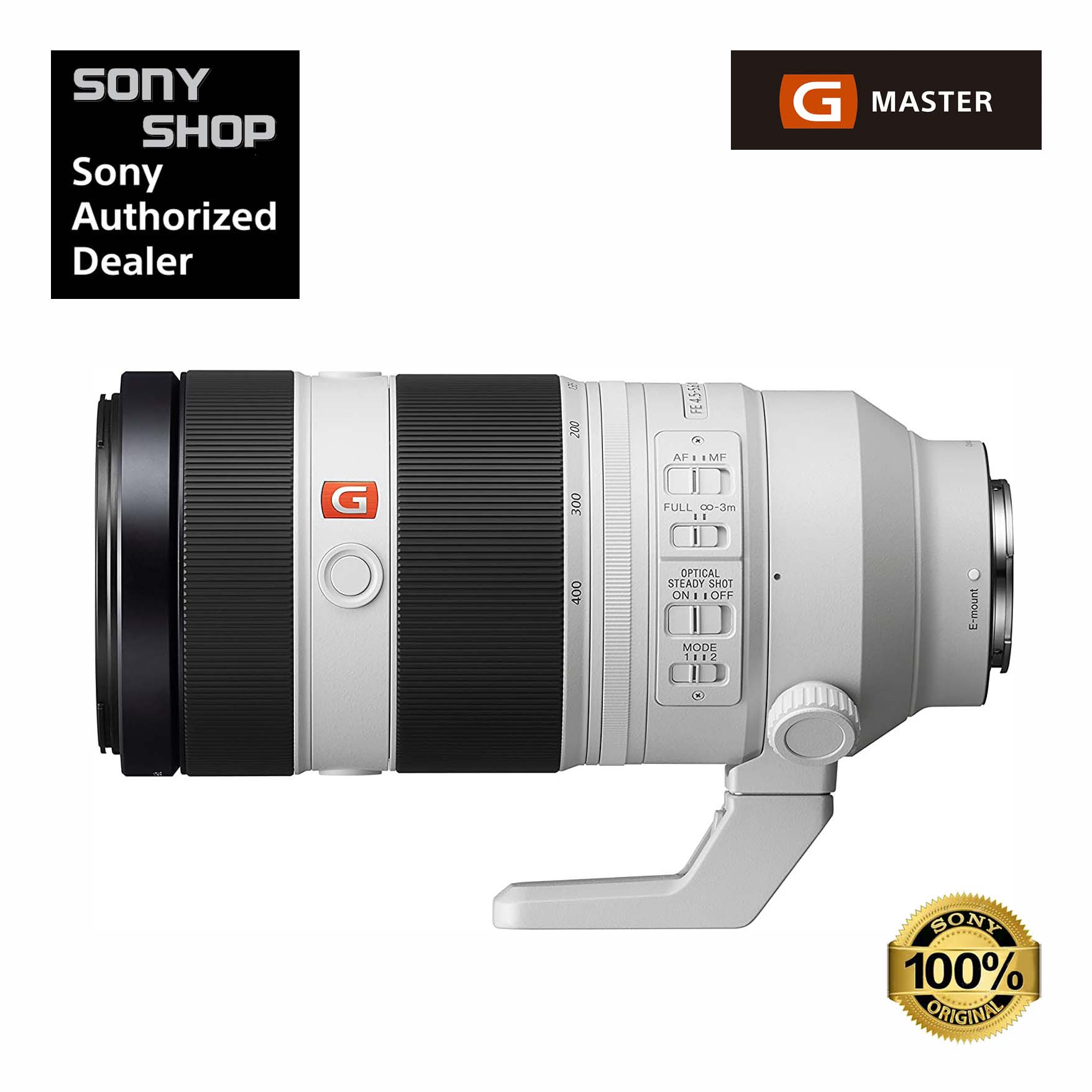 SONY SEL100400GM - FE 100-400mm F4.5-5.6 GM OSS / G MASTER SUPER ...