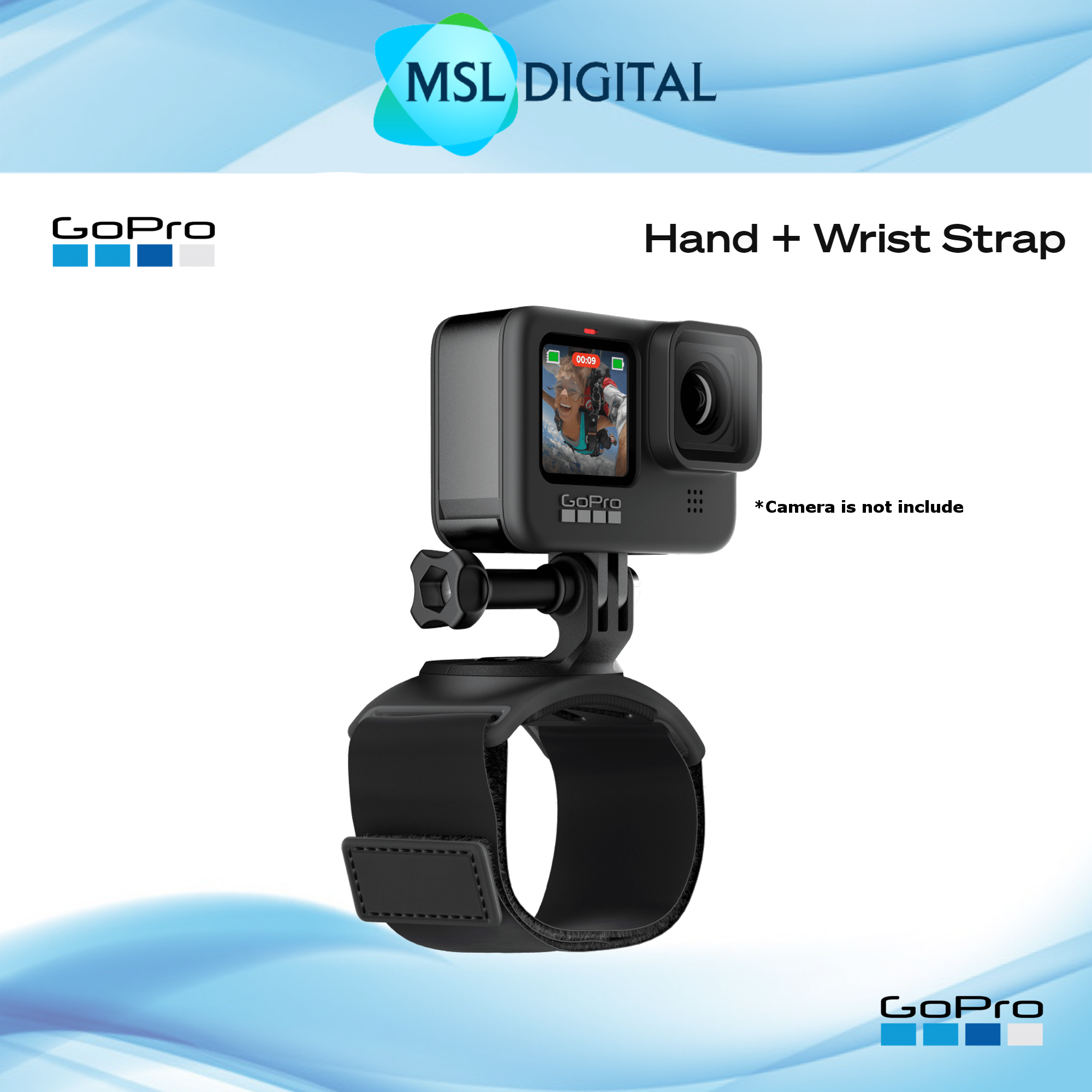 GoPro AHWBM-002 Hand + Wrist Strap [Mount Your GoPro to Your Hand or ...