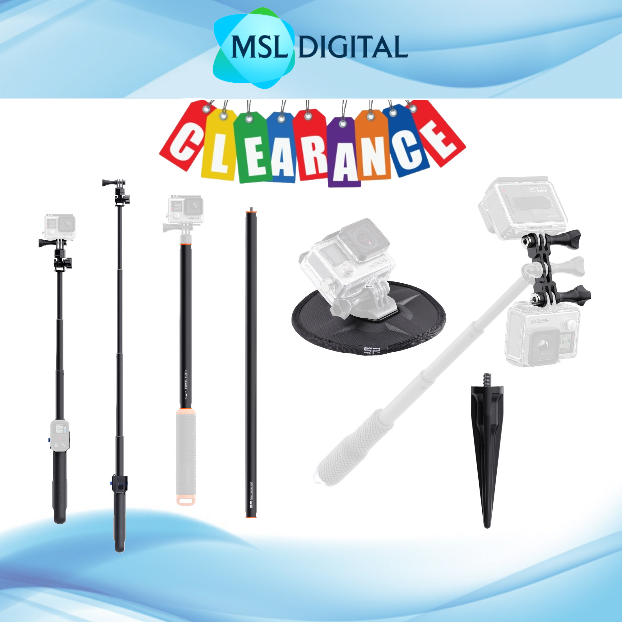 [Clearance Stock] SP Gadgets Action Camera Remote Pole | Section ...