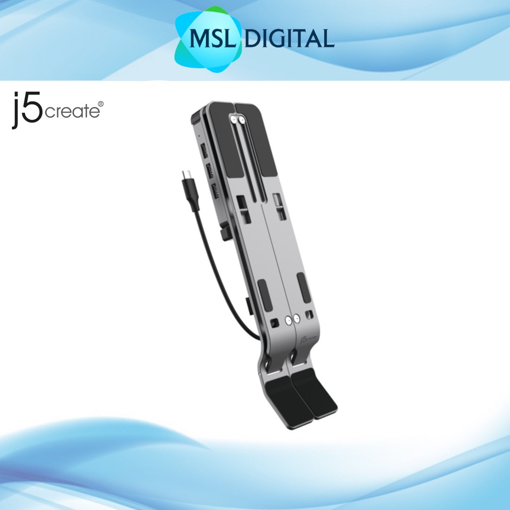 J5 create Laptop Stand with USB™ 4-Port Hub - JTS223 - MSL Digital ...