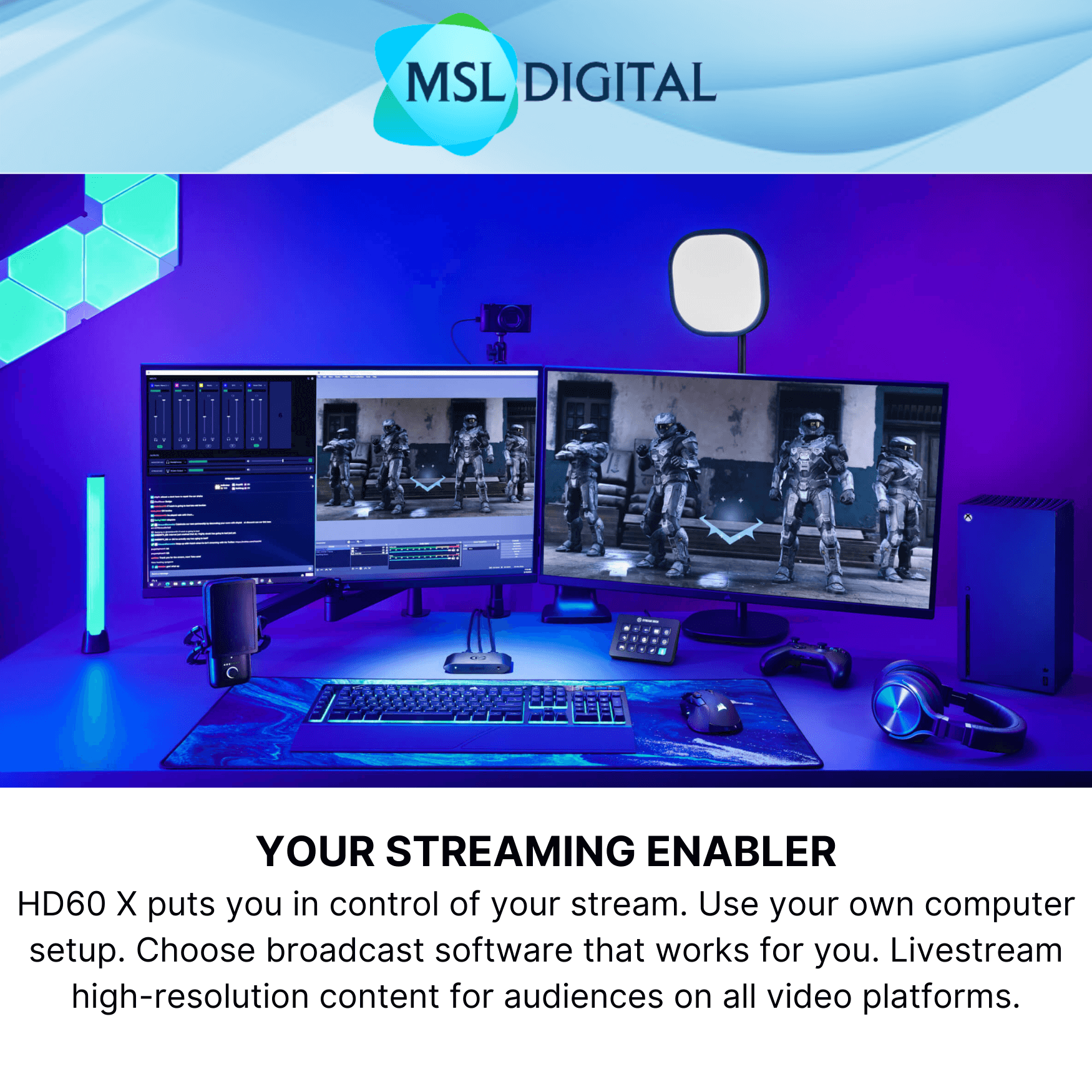 Corsair Elgato HD60 X External Capture Card for Playstation Console ...