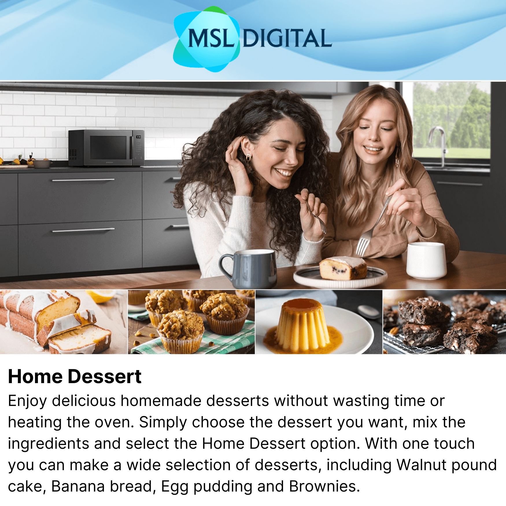 Samsung Grill Microwave Oven - MG30T5018C - MSL Digital Online Store