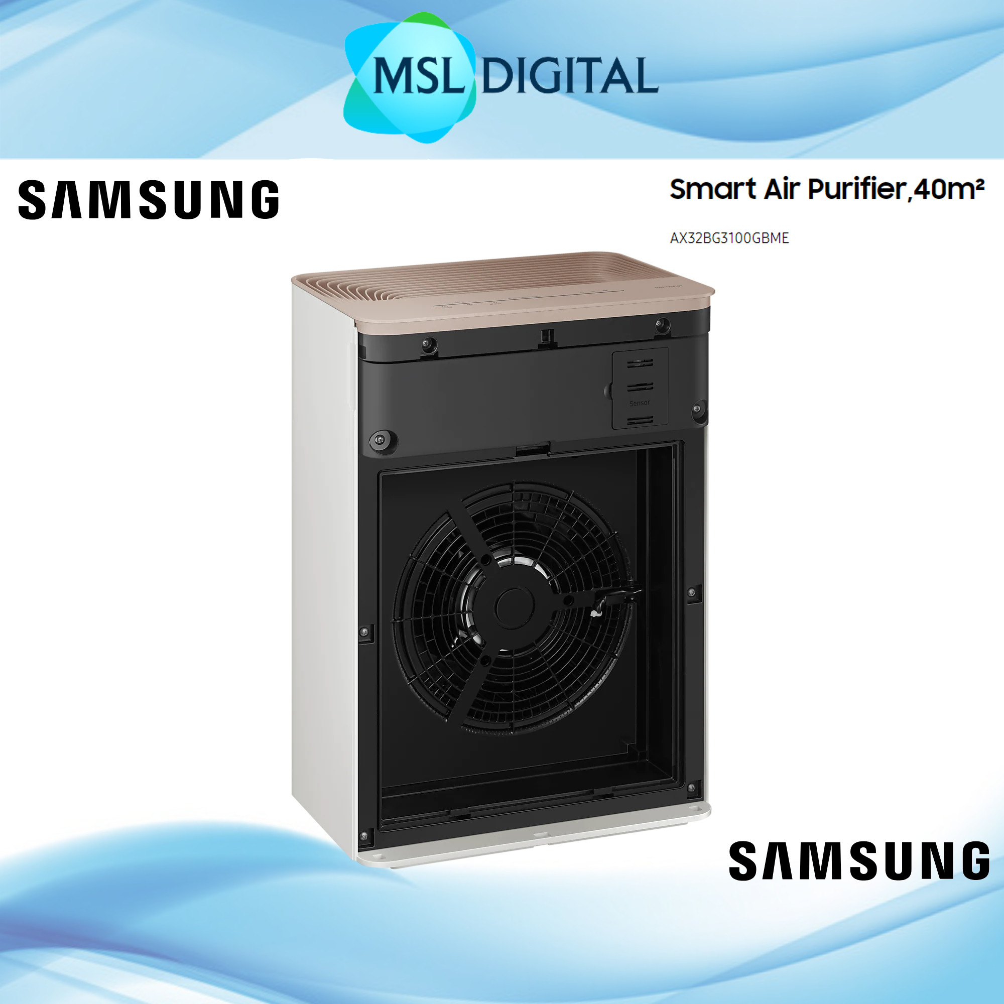 Samsung Smart Air Purifier 40m² Wi-Fi | Multi-layered purification ...