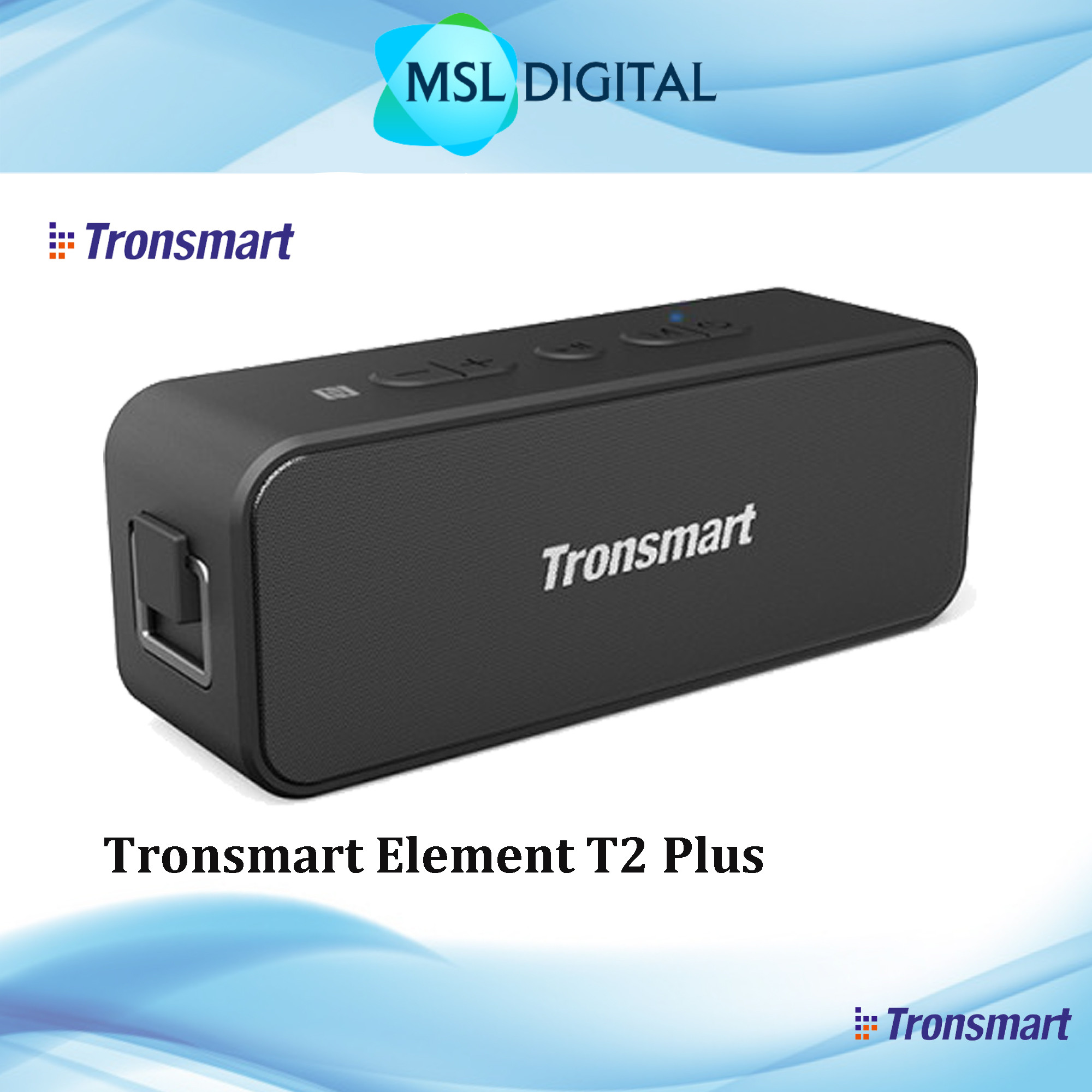Tronsmart Element T2 Plus Portable Bluetooth Speaker - MSL Digital ...