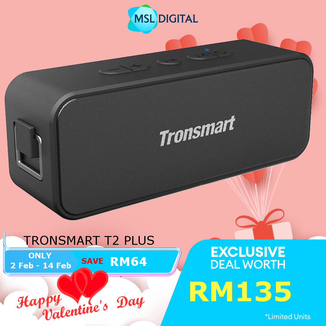 Tronsmart Element T2 Plus Portable Bluetooth Speaker - MSL Digital ...