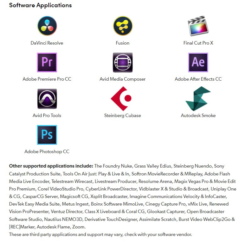 Blackmagic Design DeckLink 4K Extreme 12G Capture & Playback Card ...