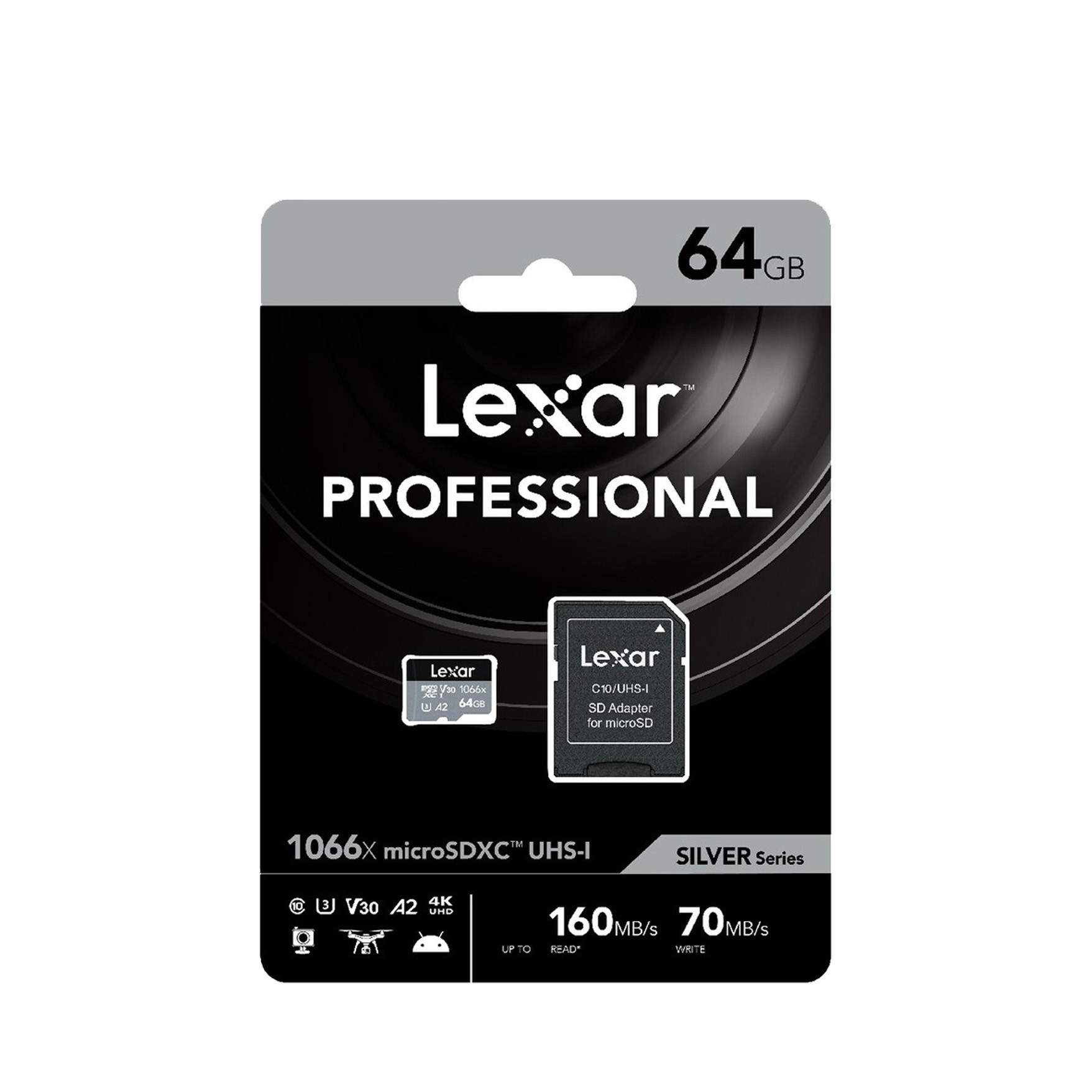 Lexar 64GB / 128GB / 256GB / 512GB Professional 1066x micro SD Card ...
