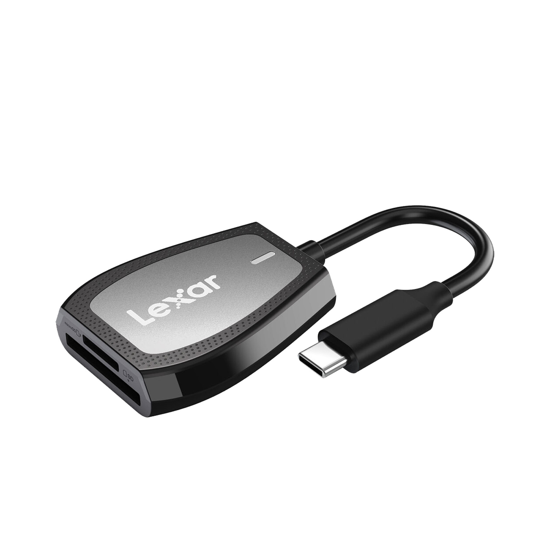 Lexar Professional USB-C Dual-Slot Card Reader (2-in-1) SD & Micro SD ...