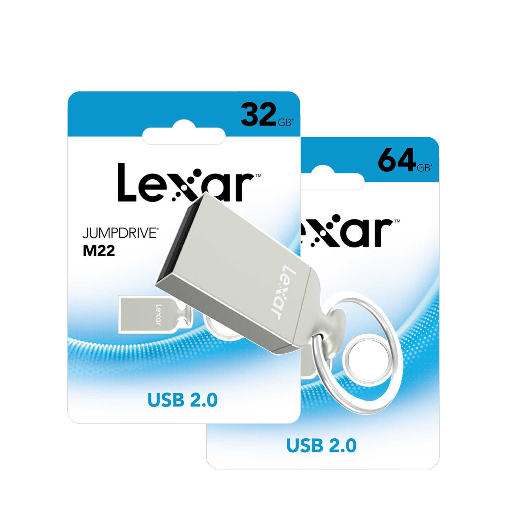 Lexar® JumpDrive® M22 32GB / 64GB / USB Flash Drive - MSL Digital Online Store