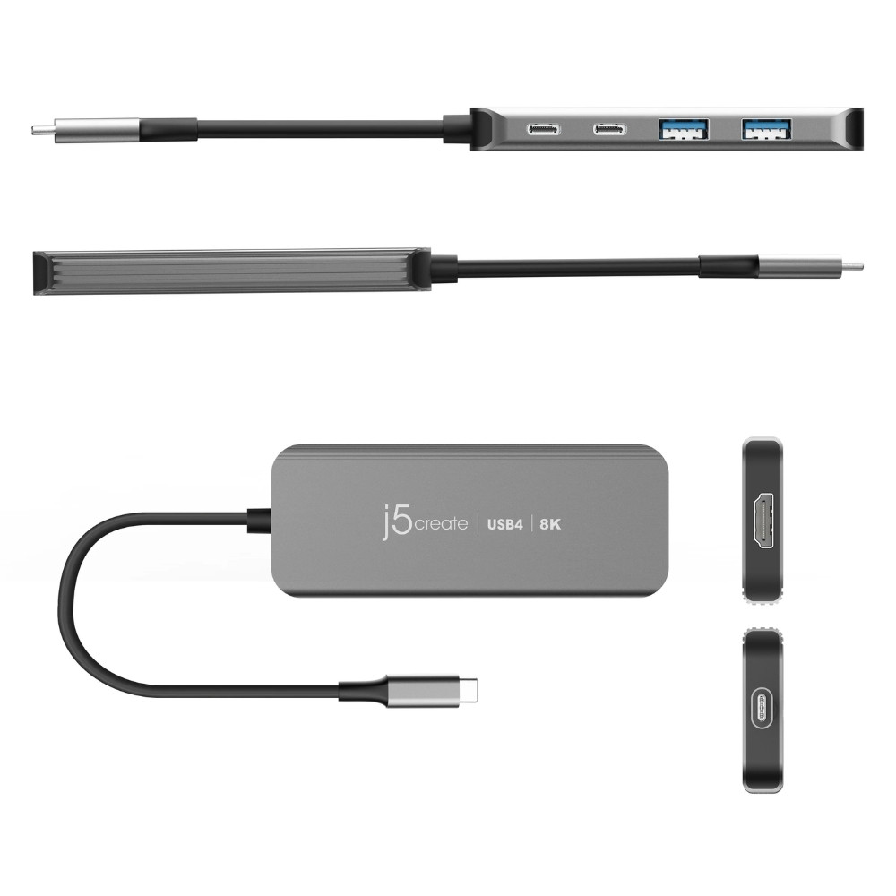 J5create JCH453 USB4® 8K60 Slim Hub | USB4® Controller featured - MSL ...