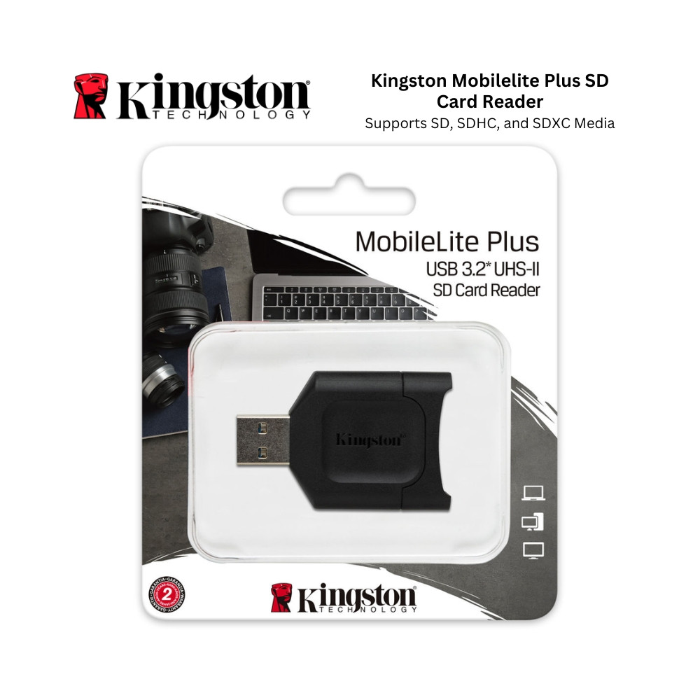 Kingston Mobilelite Plus SD Card Reader | USB 3.2 Gen 1 Type-A ...