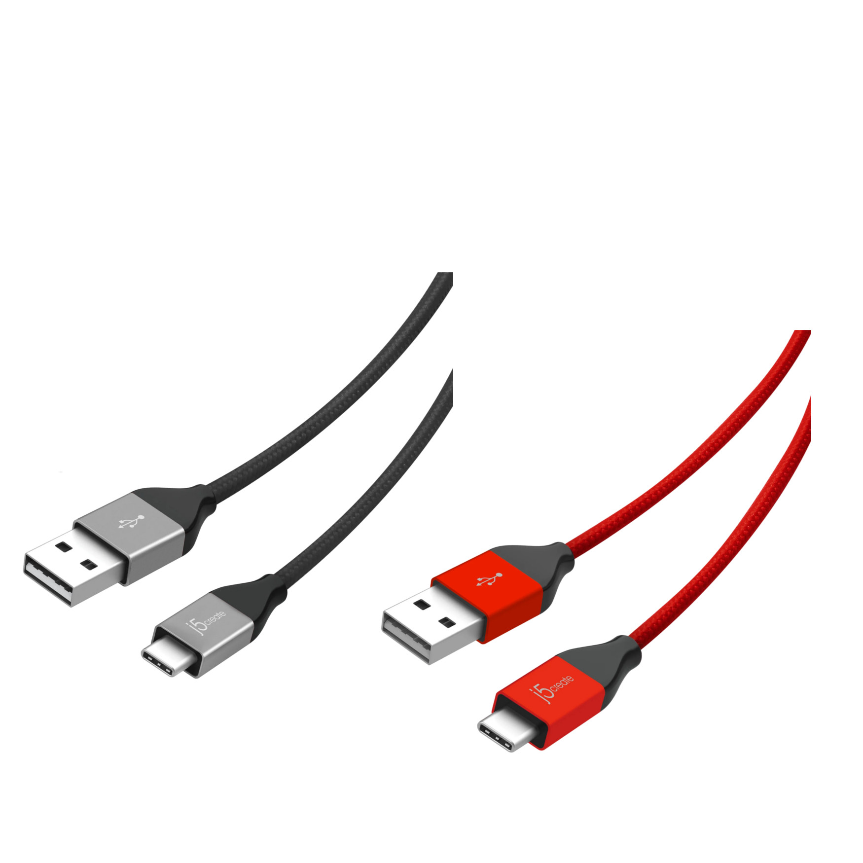 J5create JUCX12 USB-C to Type-A Cable | Aluminum housing | Nylon ...