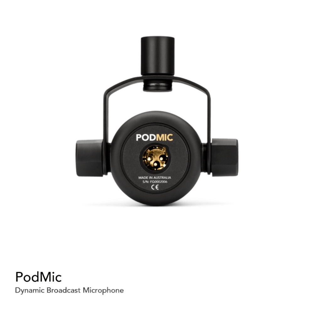 RODE PodMic Dynamic Podcasting Microphone - MSL Digital Online Store
