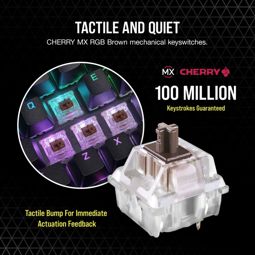 Corsair K70 PRO RGB Mechanical Gaming Keyboard | Powered by AXON | OPX ...