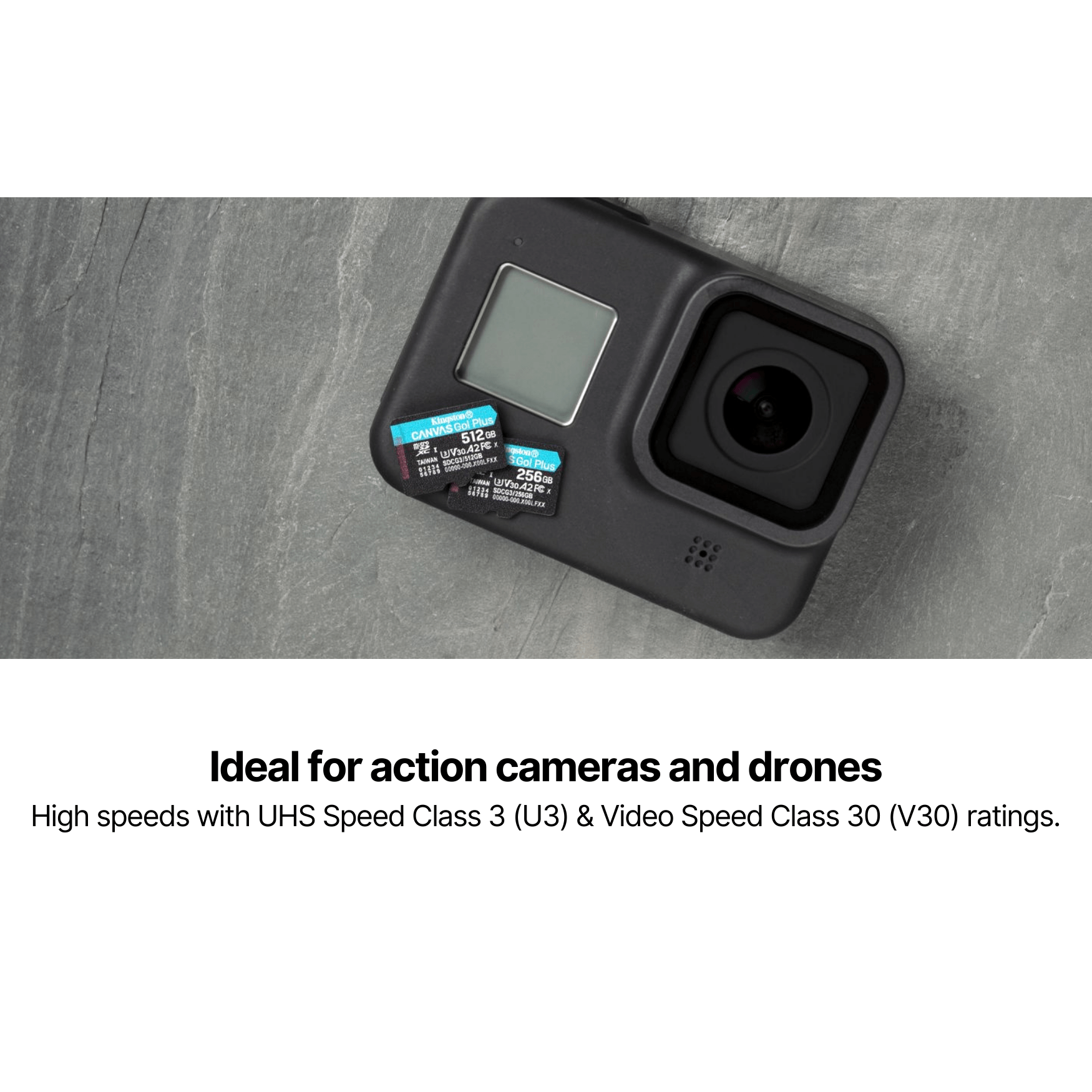 Kingston Canvas Go! Plus microSD Memory Card | Android mobile | Action ...