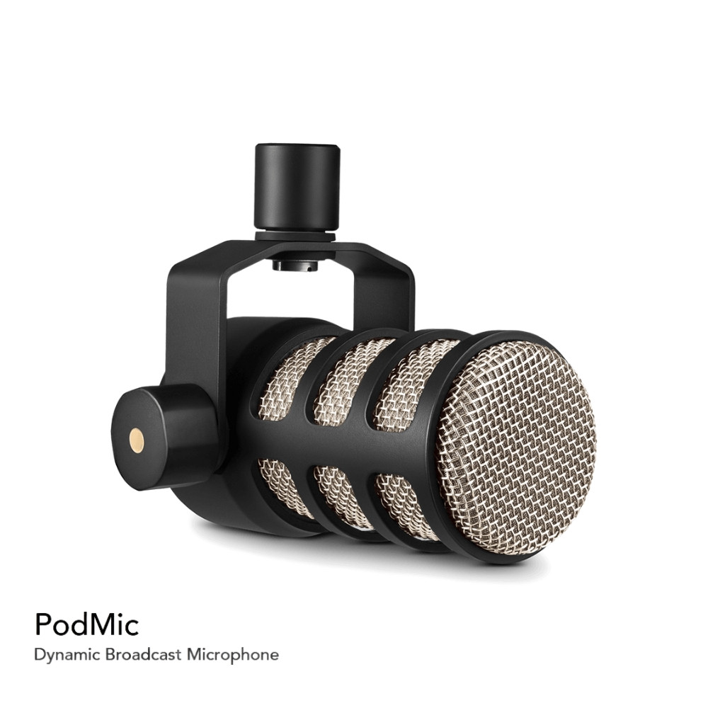 RODE PodMic Dynamic Podcasting Microphone - MSL Digital Online Store