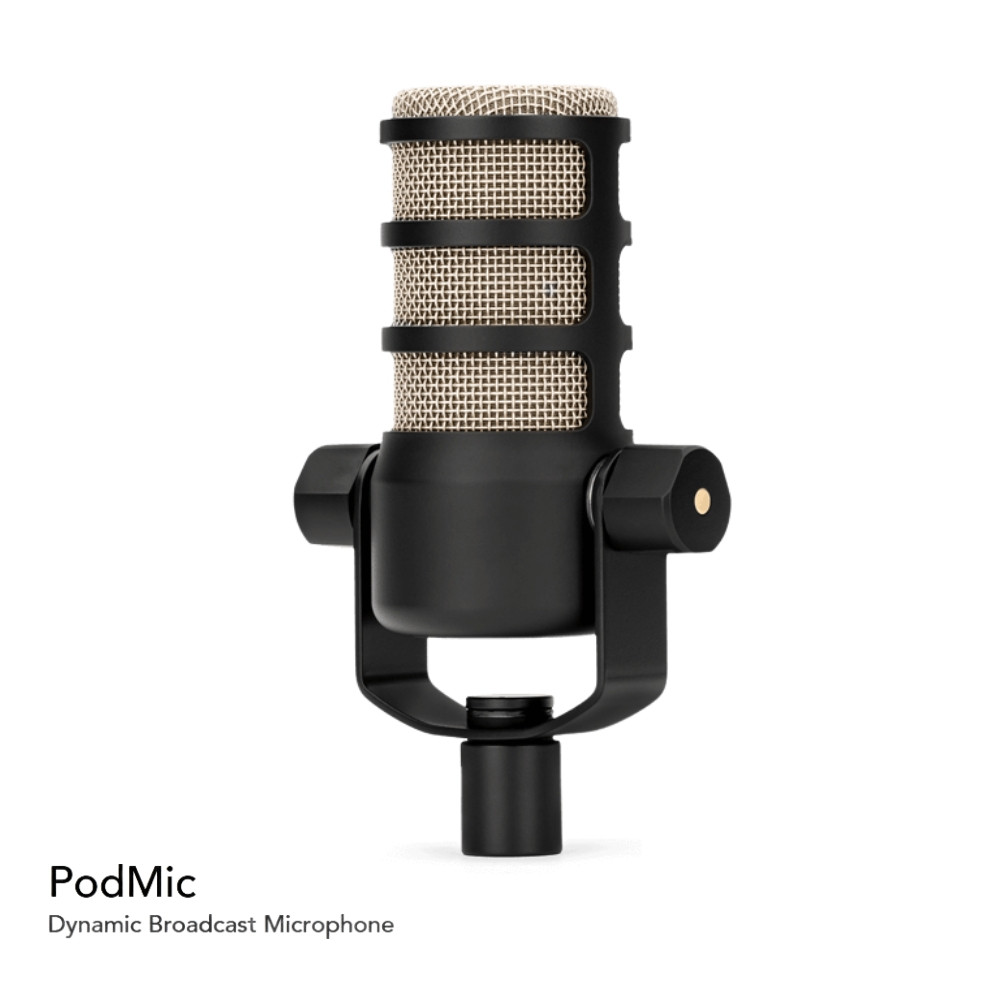 RODE PodMic Dynamic Podcasting Microphone - MSL Digital Online Store