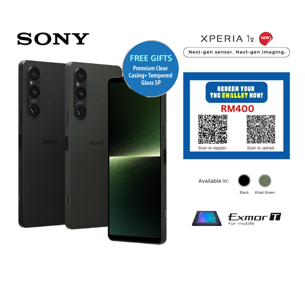 Sony Xperia 1 V New Exmor T for mobile sensor and 4K HDR OLED display - MSL Digital Online Store