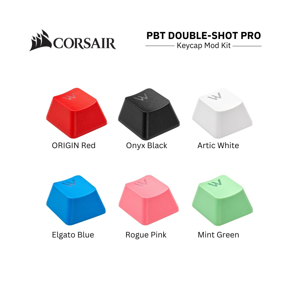 Corsair PBT DOUBLE-SHOT PRO Keycap Mod Kit - MSL Digital Online Store