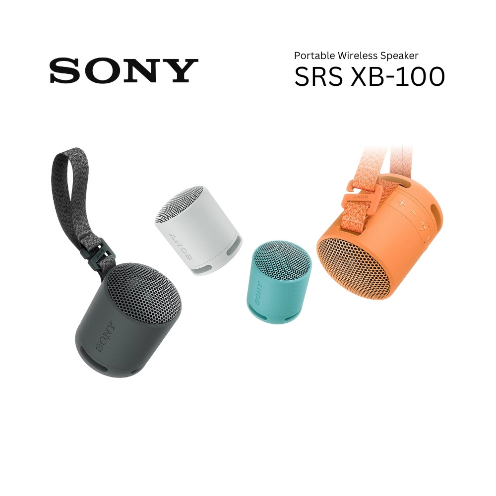 Sony XB100 Portable Wireless Bluetooth Speaker | Hands-free calling ...