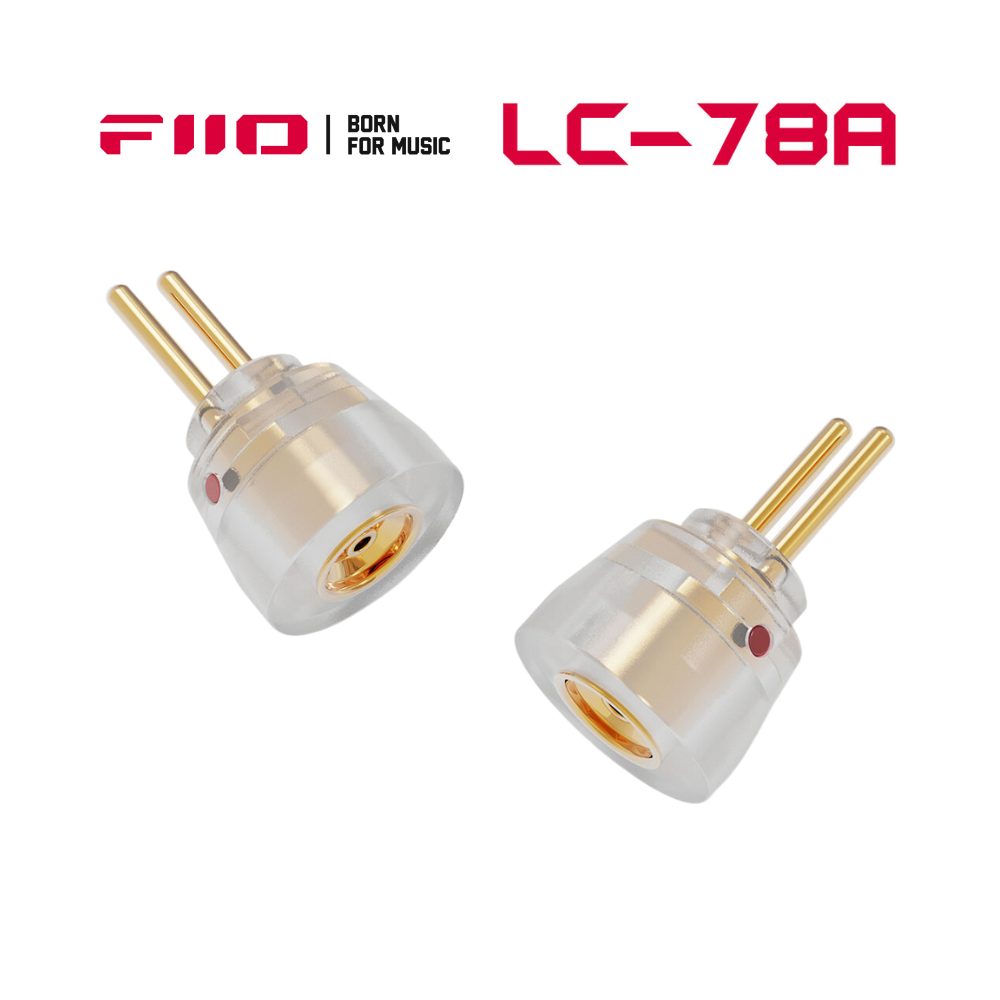FiiO LC-78A MMCX Female to 0.78mm 2 Pin Male Adapter - MSL Digital ...