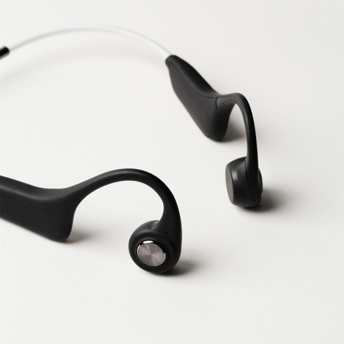 Sudio B1 BONE CONDUCTION HEADPHONES OPEN-EAR HEADPHONES | MAGNETIC CHARGING | 4 MICROPHONES ...
