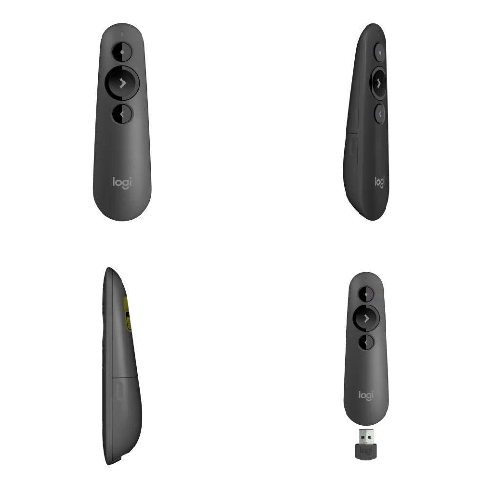 Logitech R500s Presenter Wireless Laser Presentation Remote | Ergonomic ...