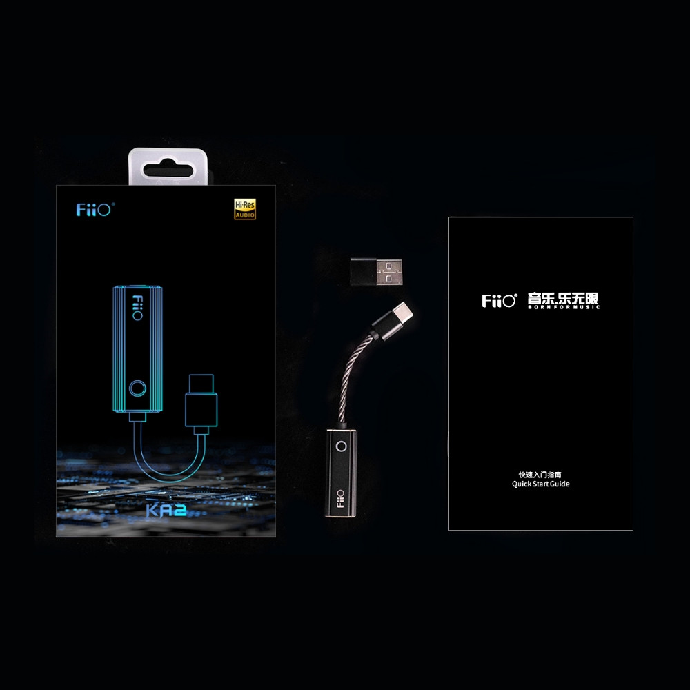FiiO KA2 Compact DAC and Amplifier | Type-C and Lightning | 4.4mm ...