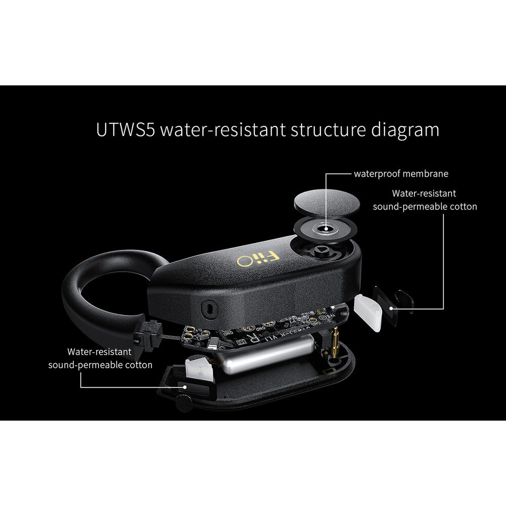 FiiO UTWS5 True Wireless Bluetooth Amplifier | Bluetooth 5.2 | Next ...