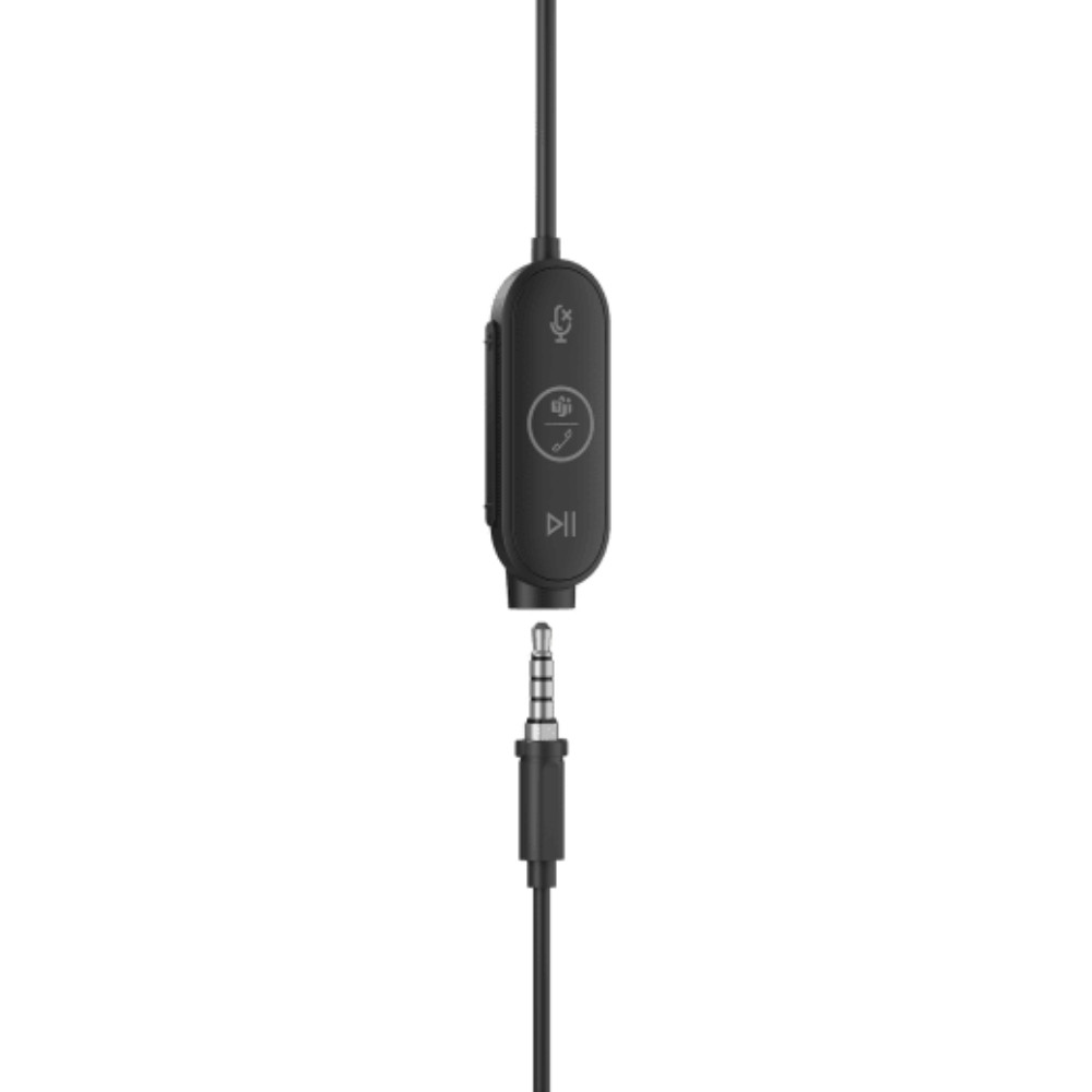 Logitech Zone Wired Earbuds (Graphite) | Noise-canceling Mic | Multiple ...